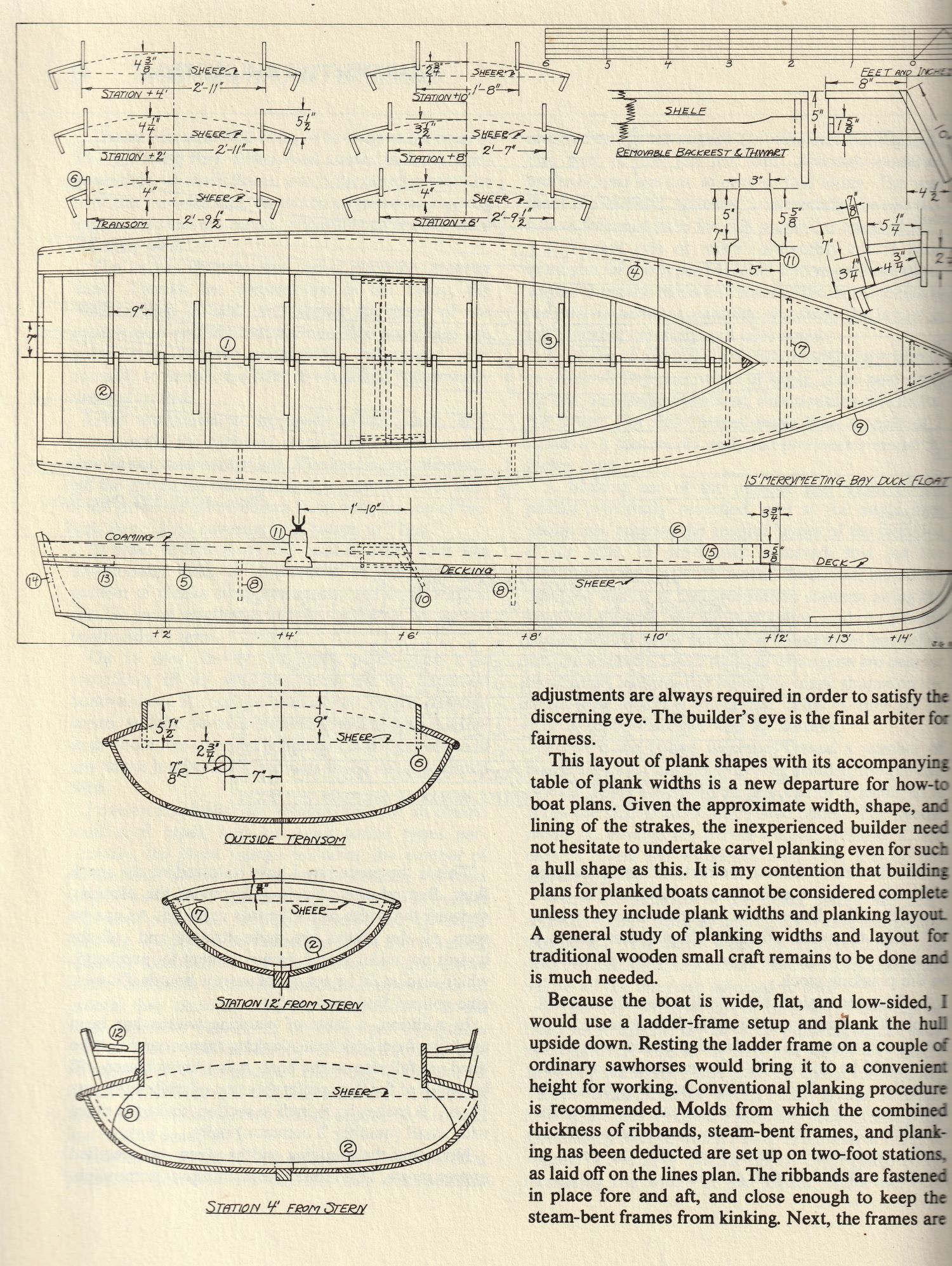 sm 3 Merrymeeting Bay Scull Boat - Gardner p. 40 - More.....jpg | Duckboats